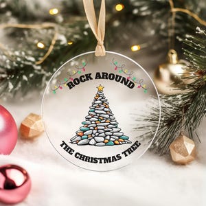 Geology Christmas Ornament, Rock Christmas Tree Ornament, Geology ...