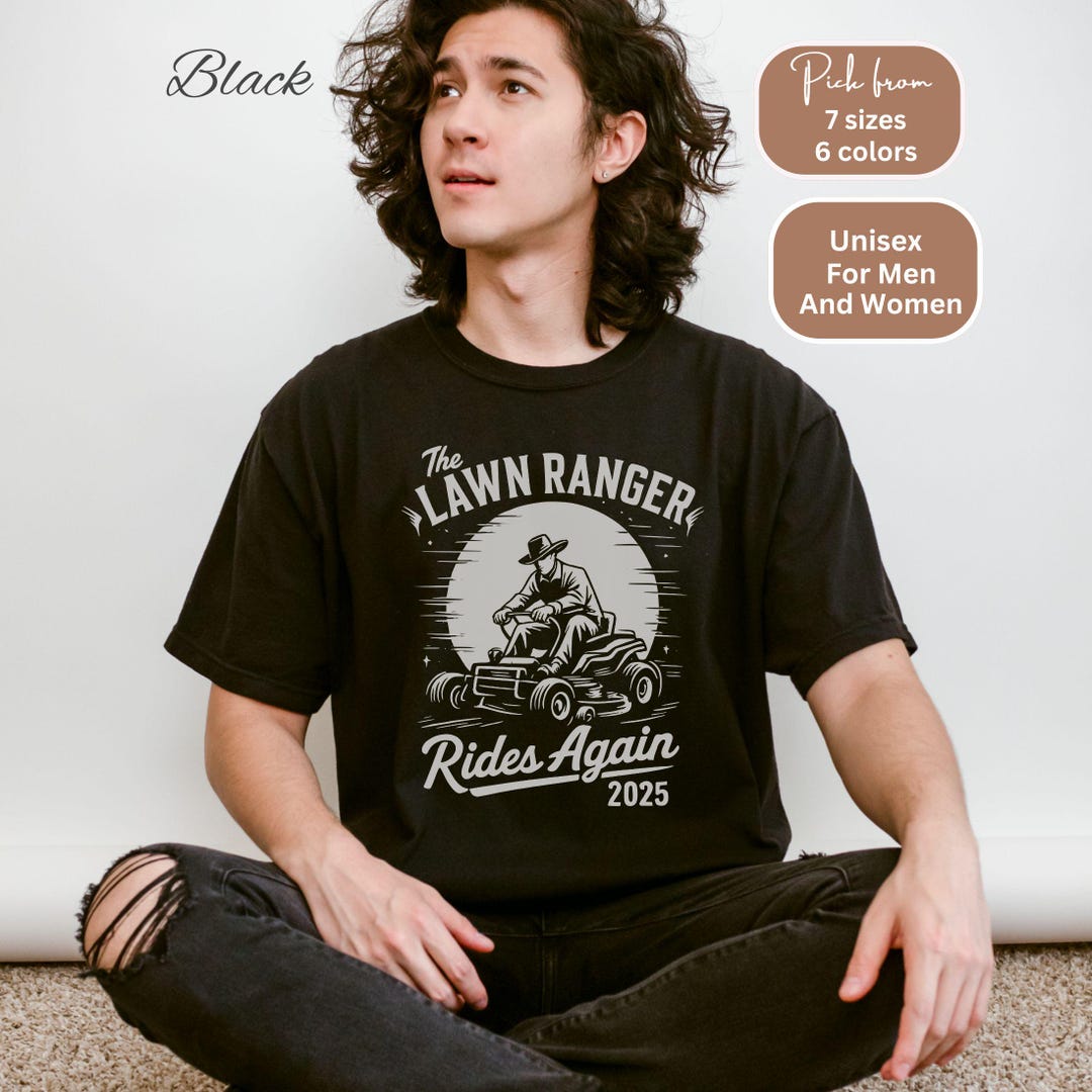 Lawn Mower T-shirt, Funny Lawn Mower Shirts, Mowing the Lawn Shirt ...