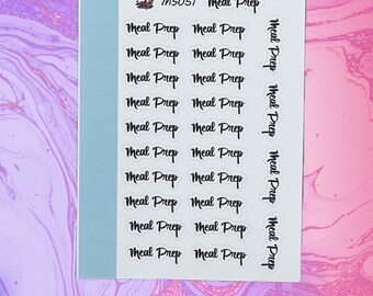 Meal Prep Stickers | Etsy