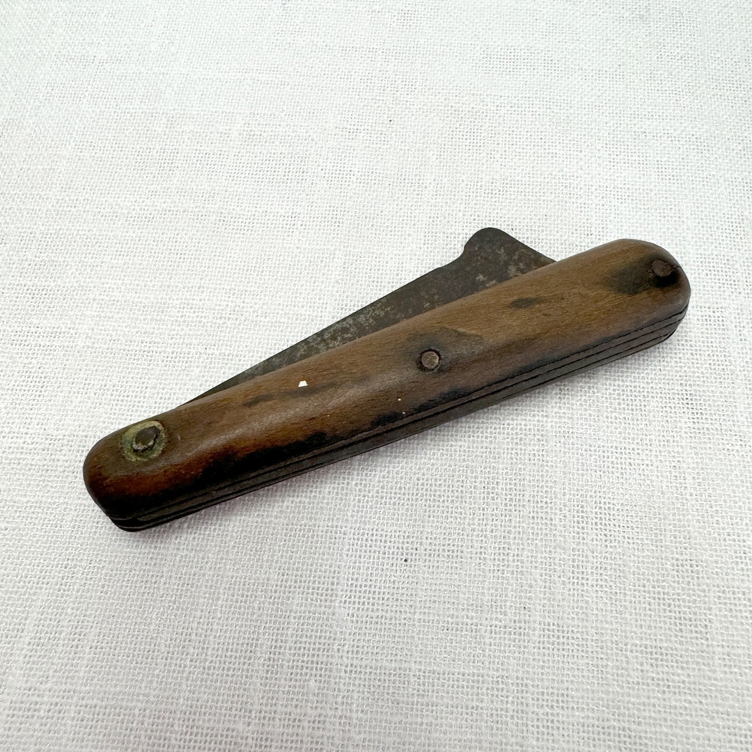 Vintage Folding Pocket Knife, Pocket Knife, Handmade Farmer Knife ...