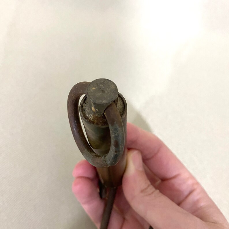 Handheld Brass Scale | Vintage Fish Scale | Brass Spring Scale ...