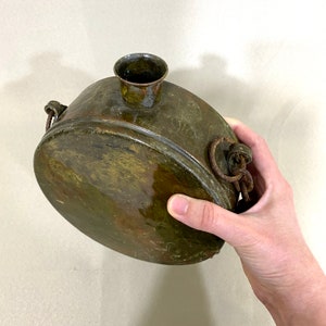 Antique Water Tank | Vintage Old Water Storage Flask | Primitive Flask ...