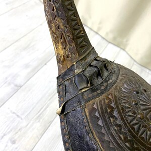 Primitive Wooden Fireplace Blower Wooden Barbecue Fireplace Vintage ...