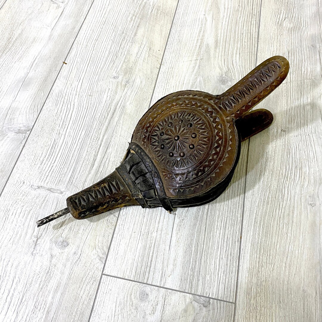 Primitive Wooden Fireplace Blower | Wooden Barbecue Fireplace | Vintage ...