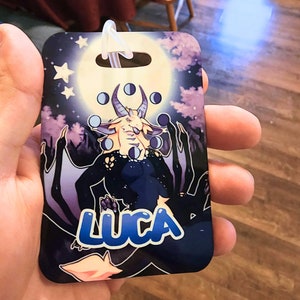 Custom Fursona Badge Tags Custom Fursuit Badge Commission Waterproof ...