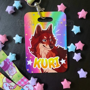 Custom Fursona Badge Tags | Custom Fursuit Badge Commission ...