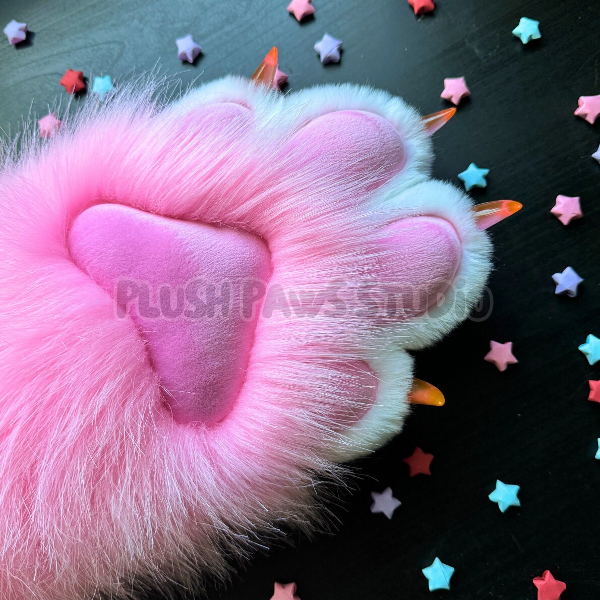 Pre-made Fursuit Paws With Claws Multiple Colors Fursuiting Cosplay ...