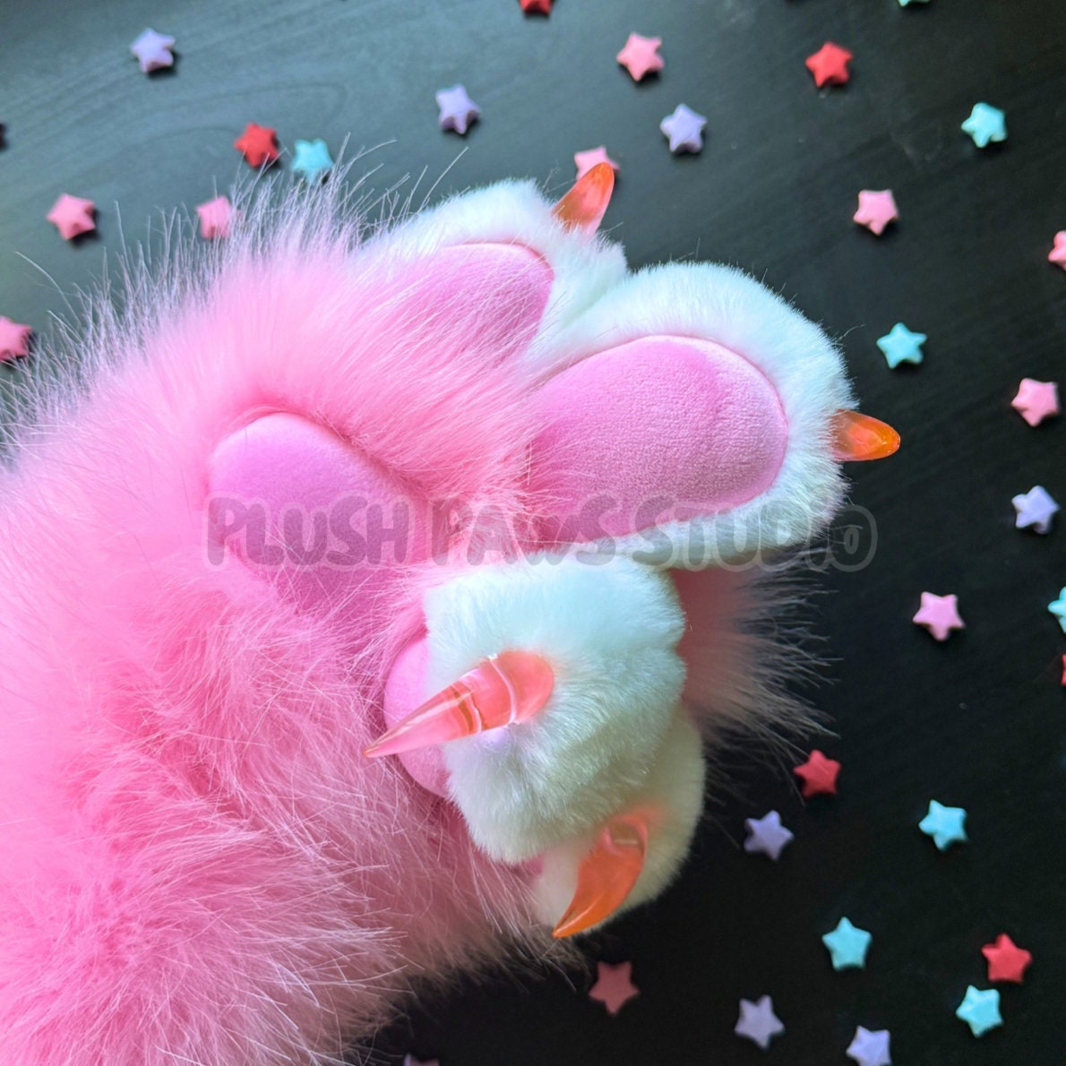 Pre-made Fursuit Paws With Claws Multiple Colors Fursuiting Cosplay ...