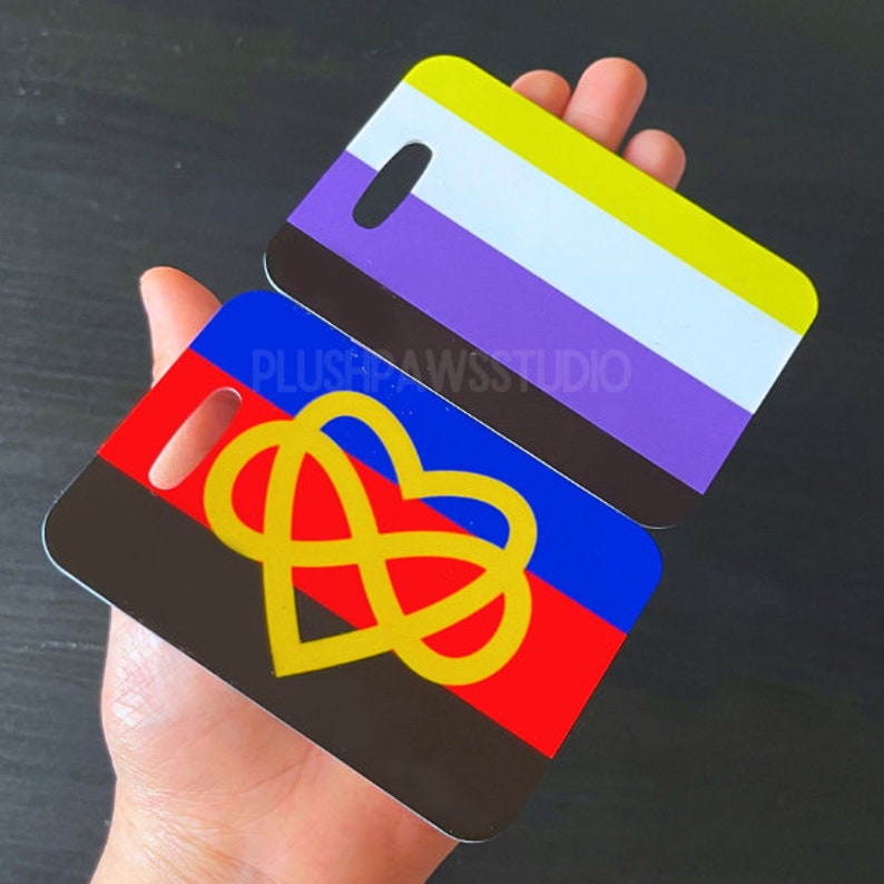 Custom Pride Flags Badge Tags Rainbow Custom Furry Badge Commission Waterproof Scratchproof ...