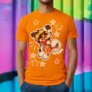 Custom Fursona T-shirt | Cotton Unisex Personalized Gift Furry Fandom ...