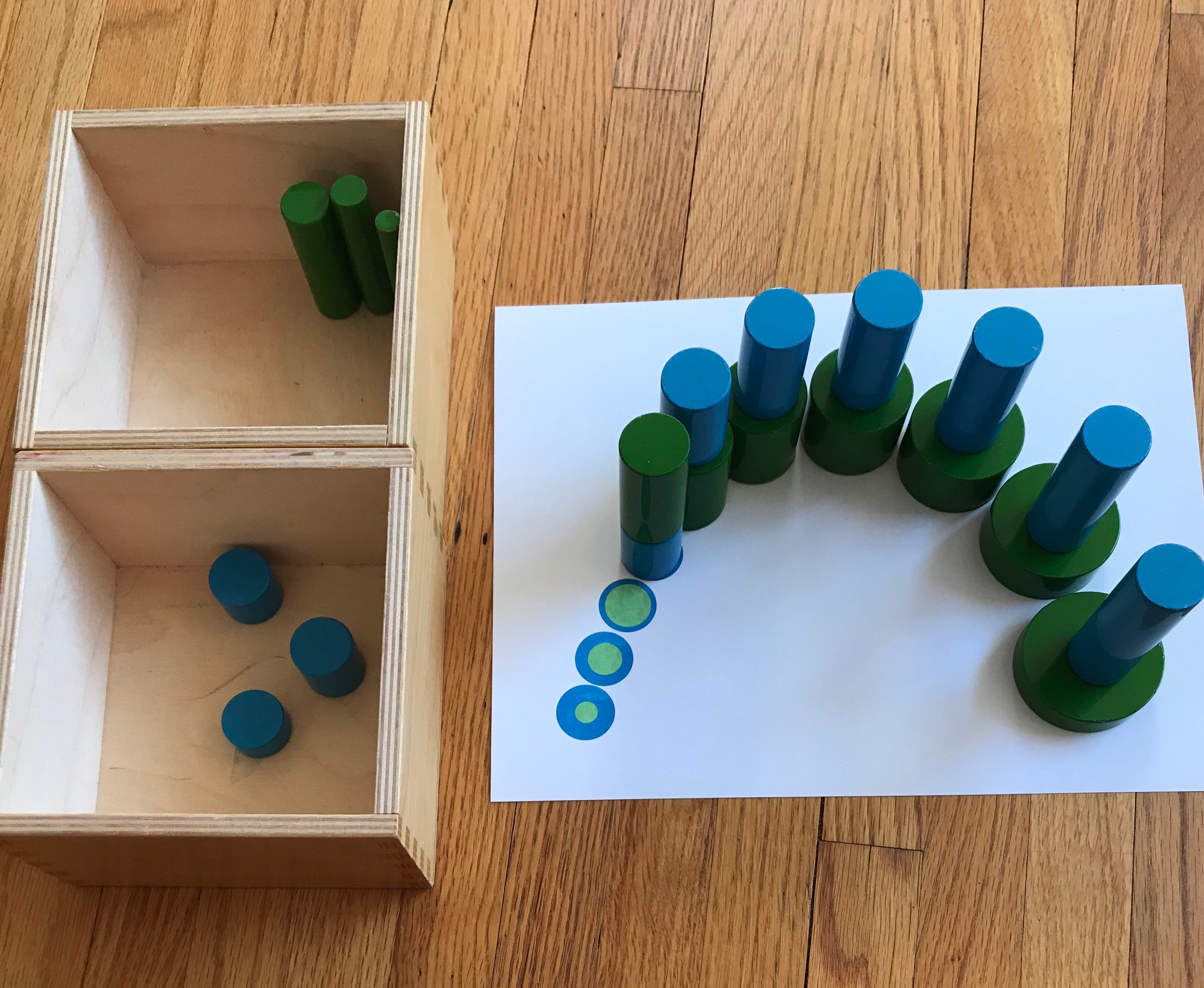 Montessori Knobless Cylinder Extension - Advanced - Etsy
