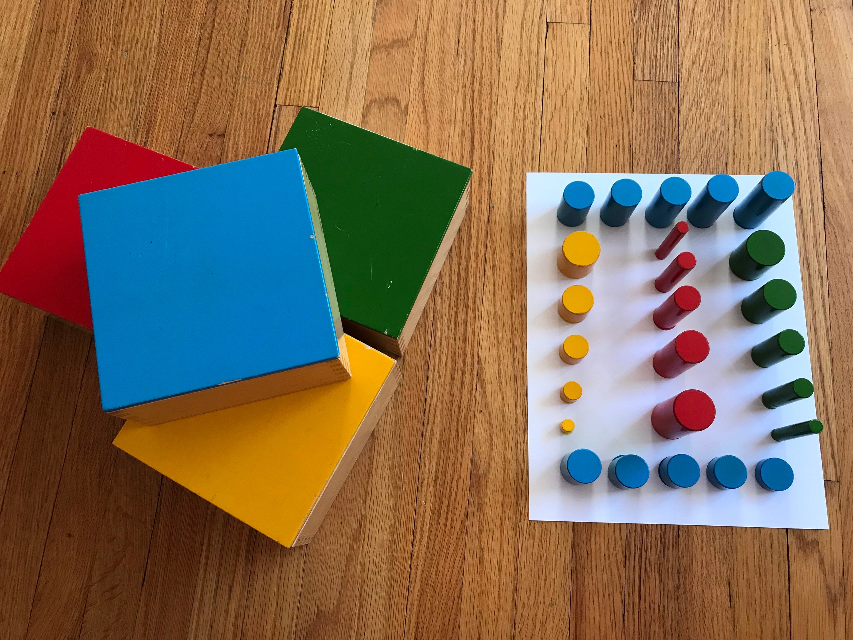 Montessori Knobless Cylinder Extension - Intermediate - Etsy