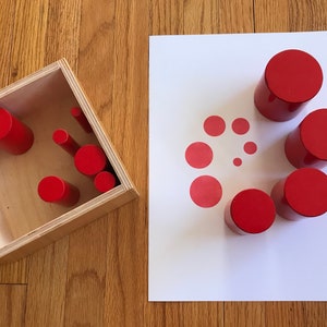 Montessori Knobless Cylinder Extension - Beginner - Etsy