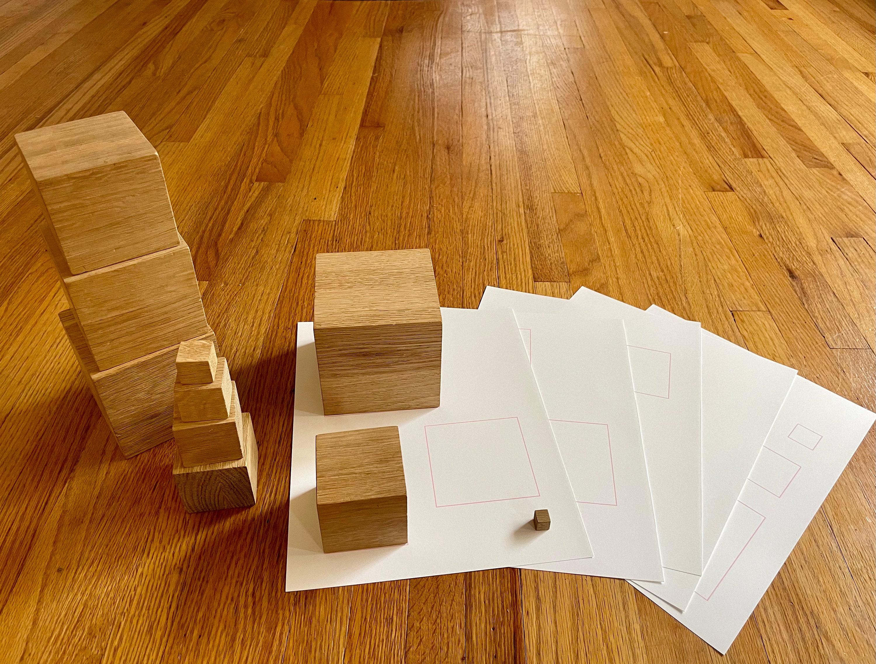 Montessori Pink Tower Extension - Etsy