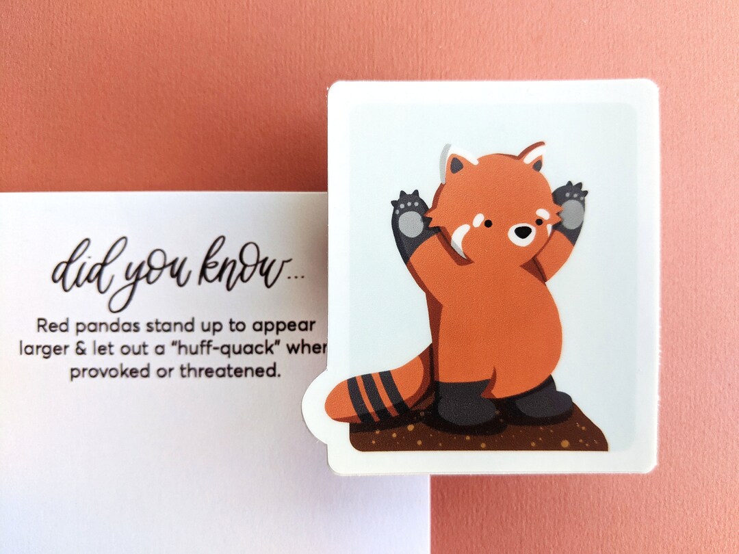 Turning Red Panda Sticker or Ornament (request) / Cheap Teenager ...