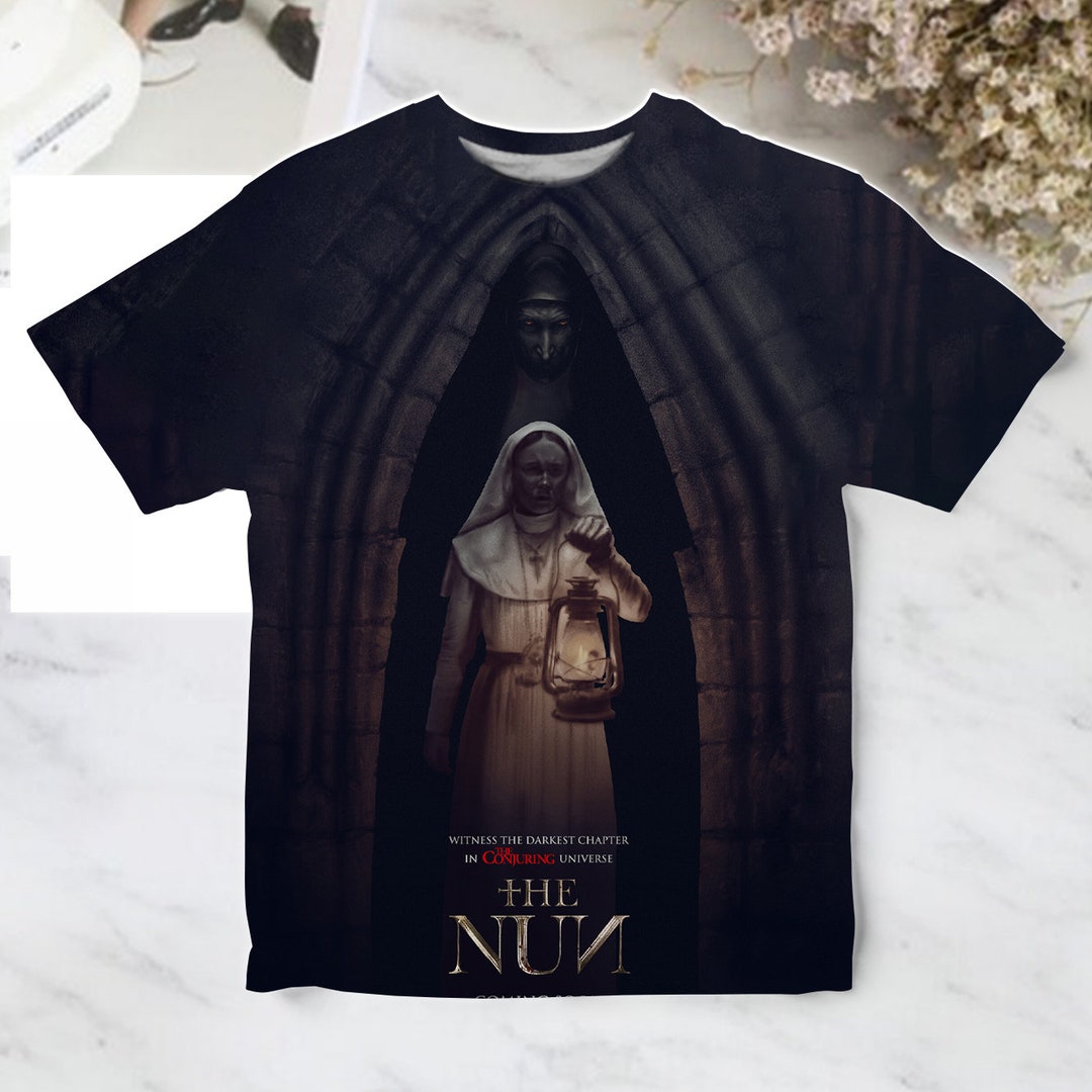 The Nun Conjuring 3D T-shirt the Nun Shirt the Conjuring - Etsy