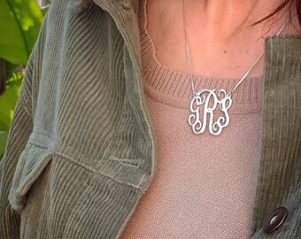 3 Letter Monogram - Etsy