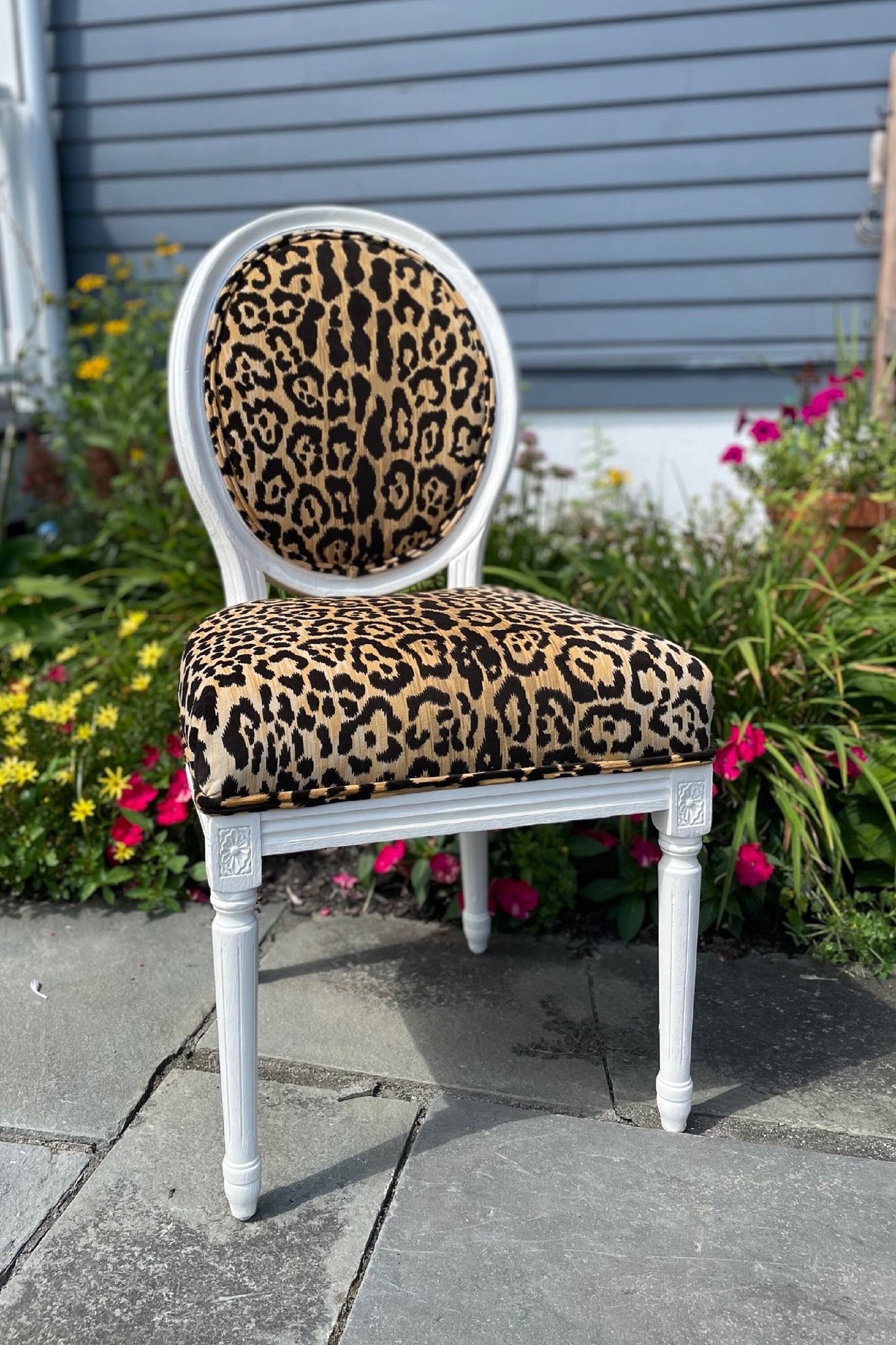 Customizable Animal Print Chair - Etsy