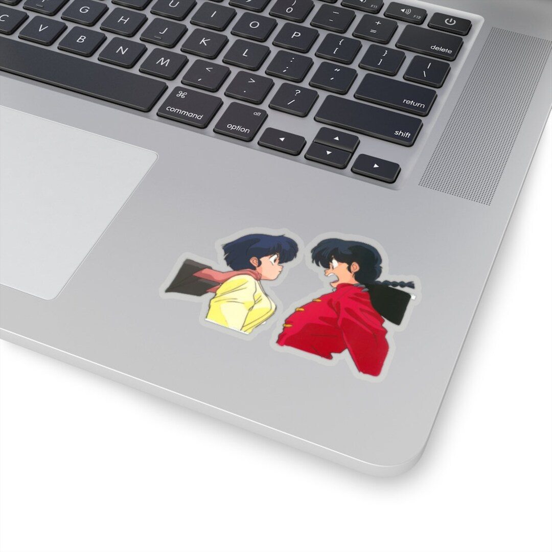 Ranma and Akane Vinyl Sticker - Kiss Cut Bubble-free Vinyl Sticker ...