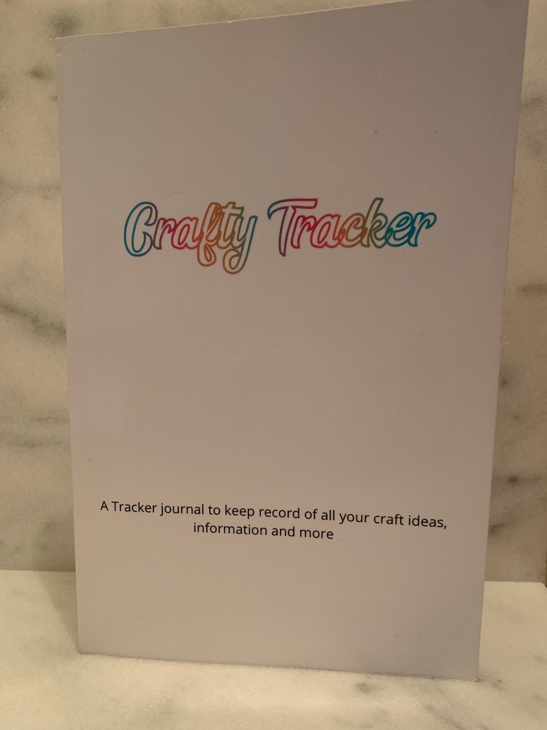 Crafty Tracker, Tracker, Cutting Machine Journal, Note Taking, Project ...