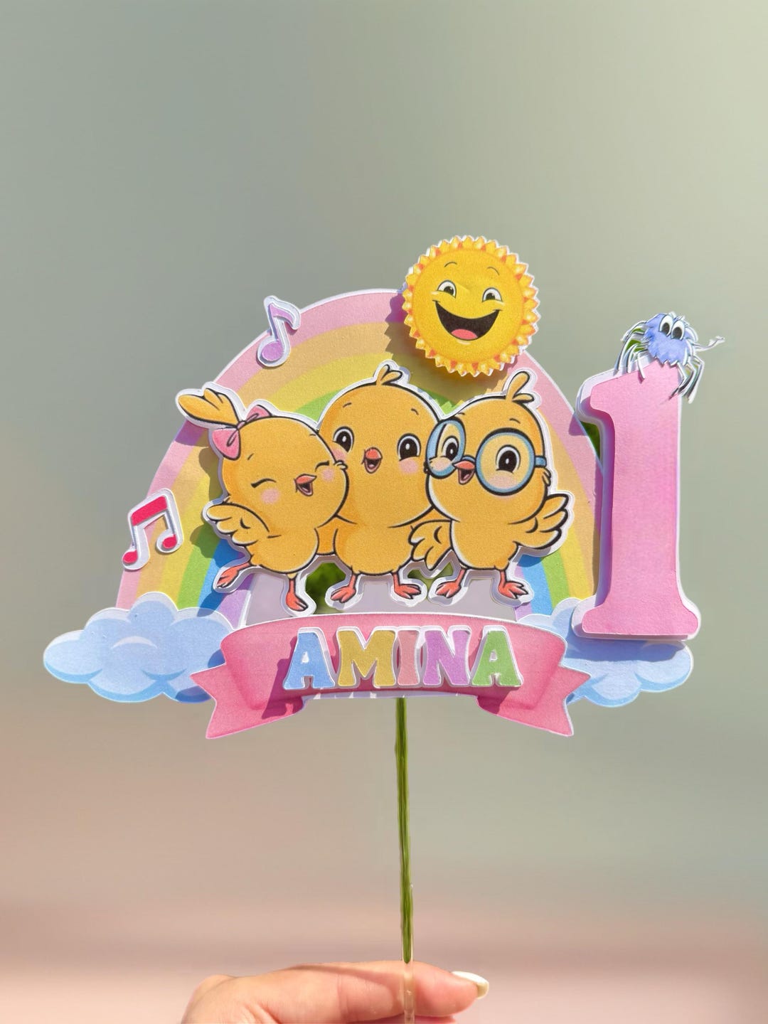 Canticos Cake Topper | Los Pollitos | Canticos Party - Etsy
