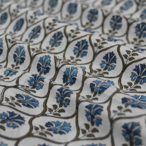 Block Print Fabric - Etsy