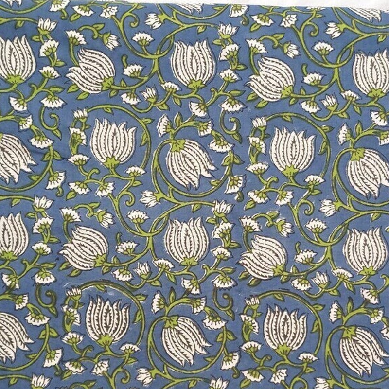 Lotus Fabric - Etsy