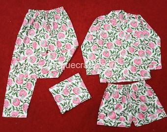 Floral Pajama Set - Etsy