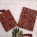 Handmade Block Print Diary, Handmade Diary, Journal Note Book, Floral ...
