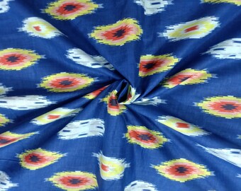 Ikat Print Fabric - Etsy