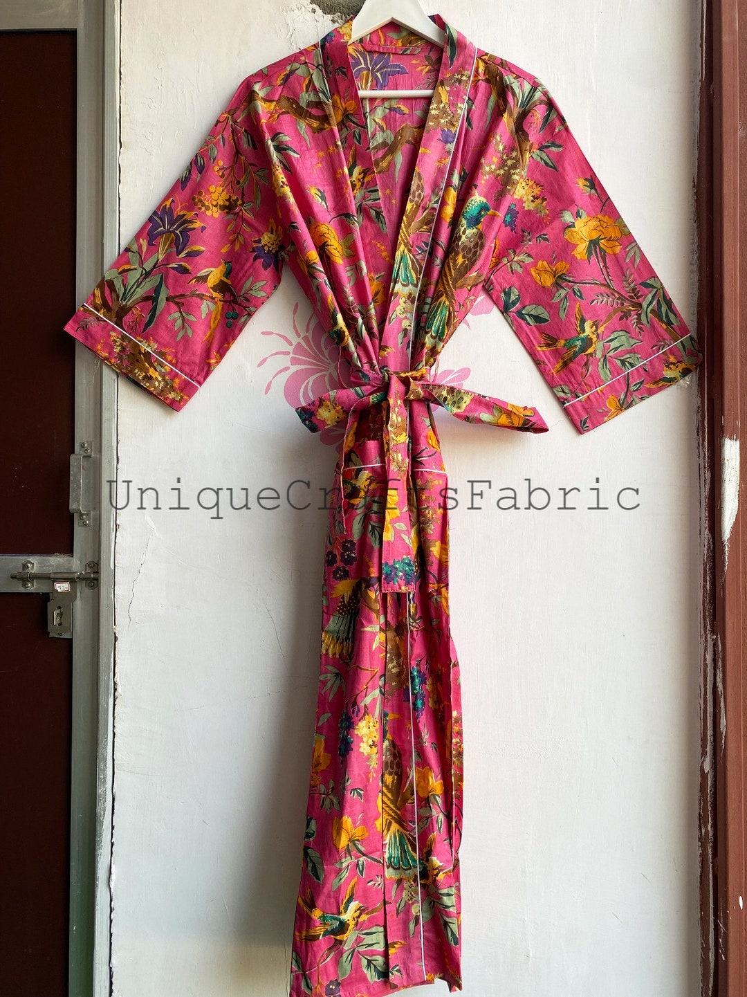 Ofmd Breakup Robe, Cotton Kimono Robe, Bridesmaid Robe, Dressing Gown ...
