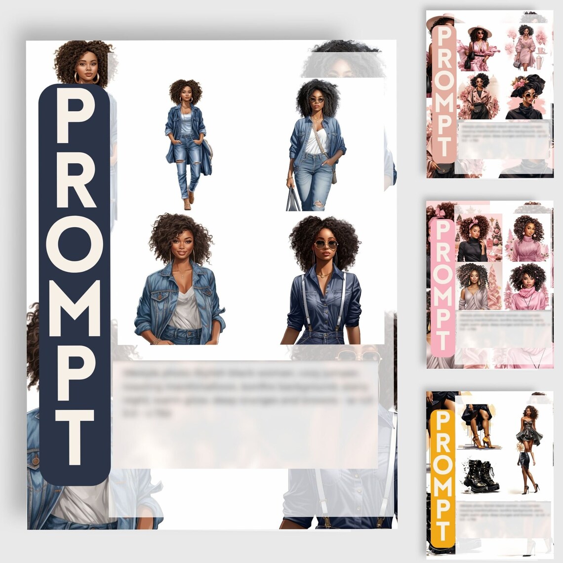 Midjourney Prompts for Men Fashion Clipart Midjourney Prompt - Etsy