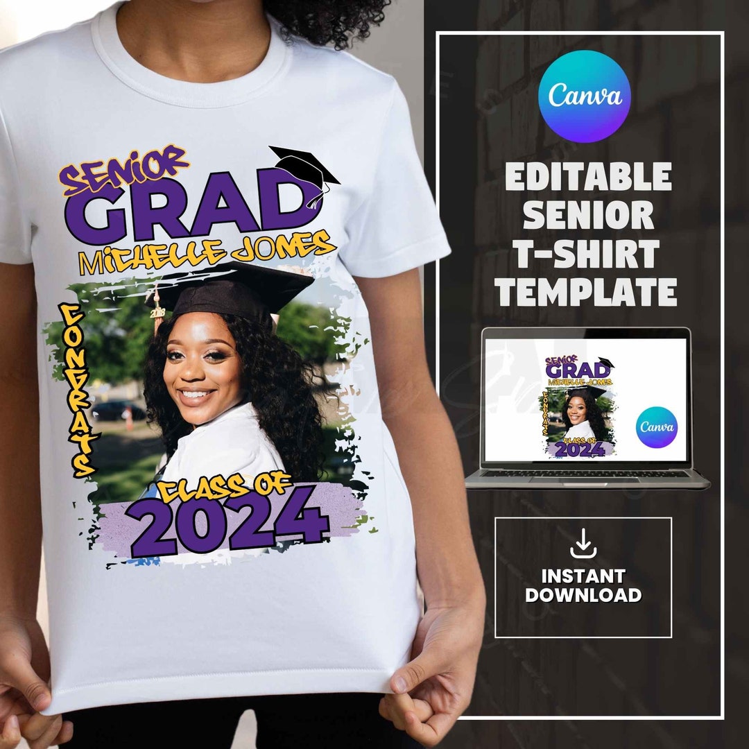 Graduation T-shirt Design Template Graduation T-shirt - Etsy