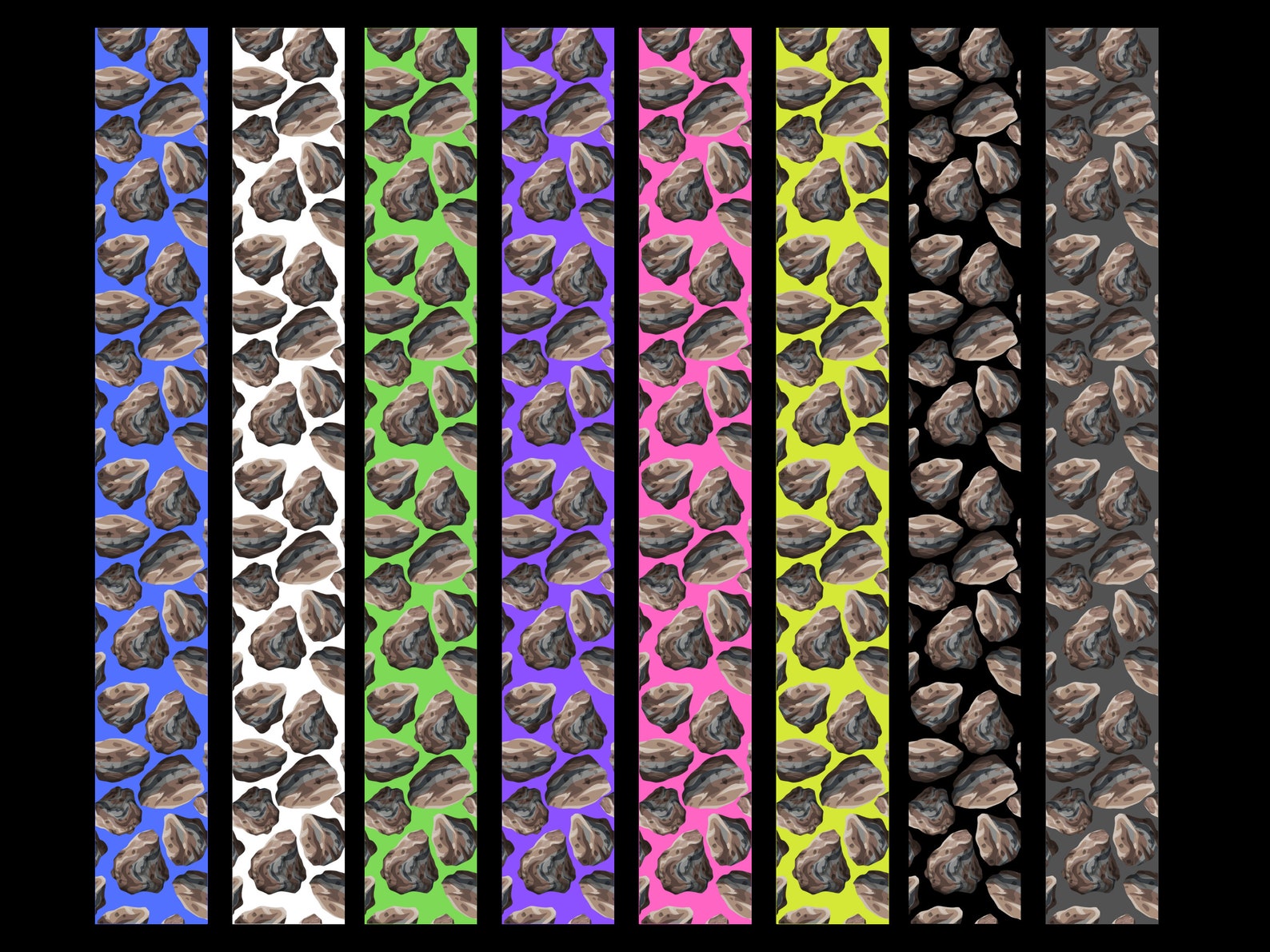 Rock Themed Bulletin Board Borders PDF Download - Etsy