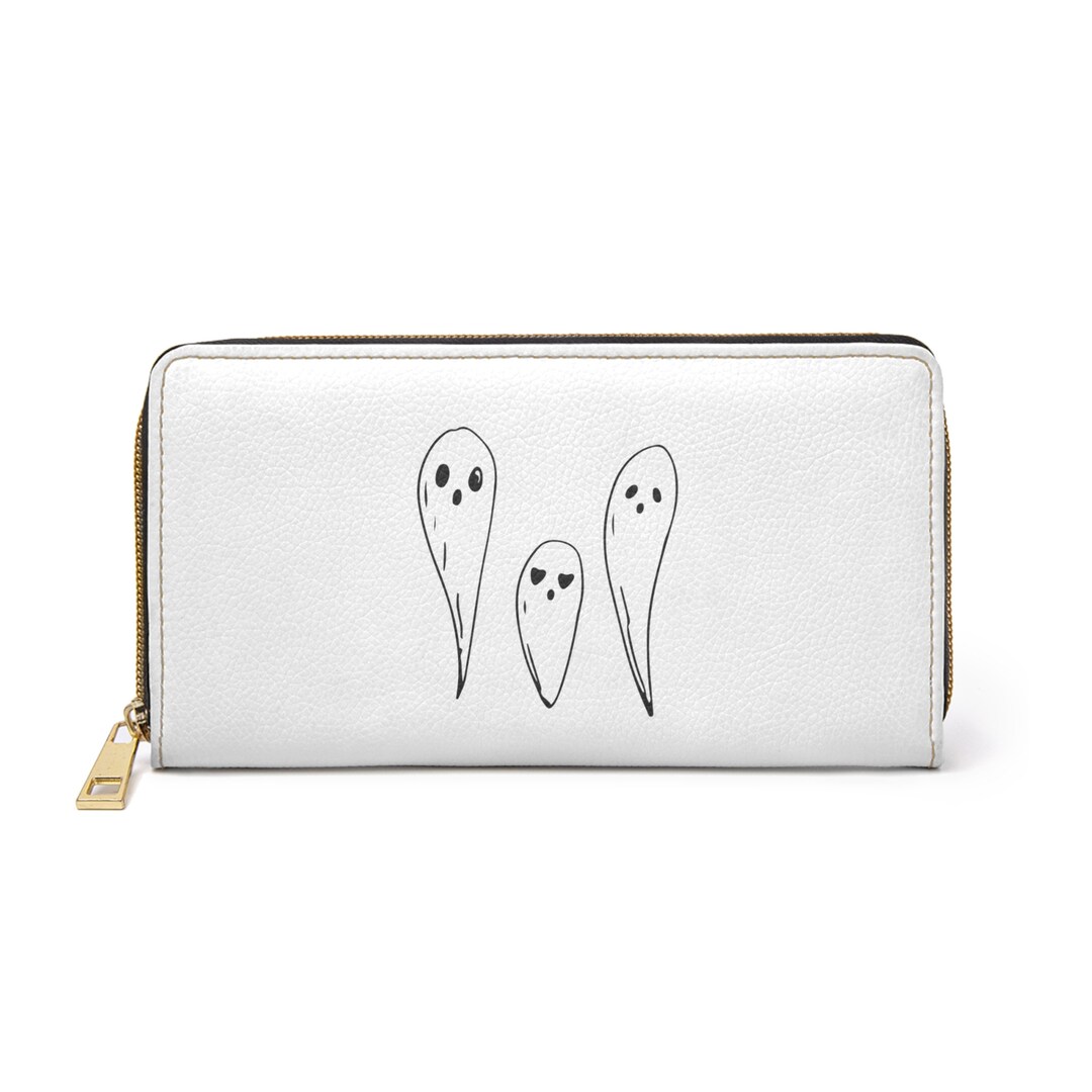 Ghost Trio Zipper Wallet - Etsy