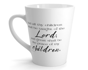 CHRIST COFFEE MUG Religious Coffee Mug Mug With Scripture Cross Tea Cup ...