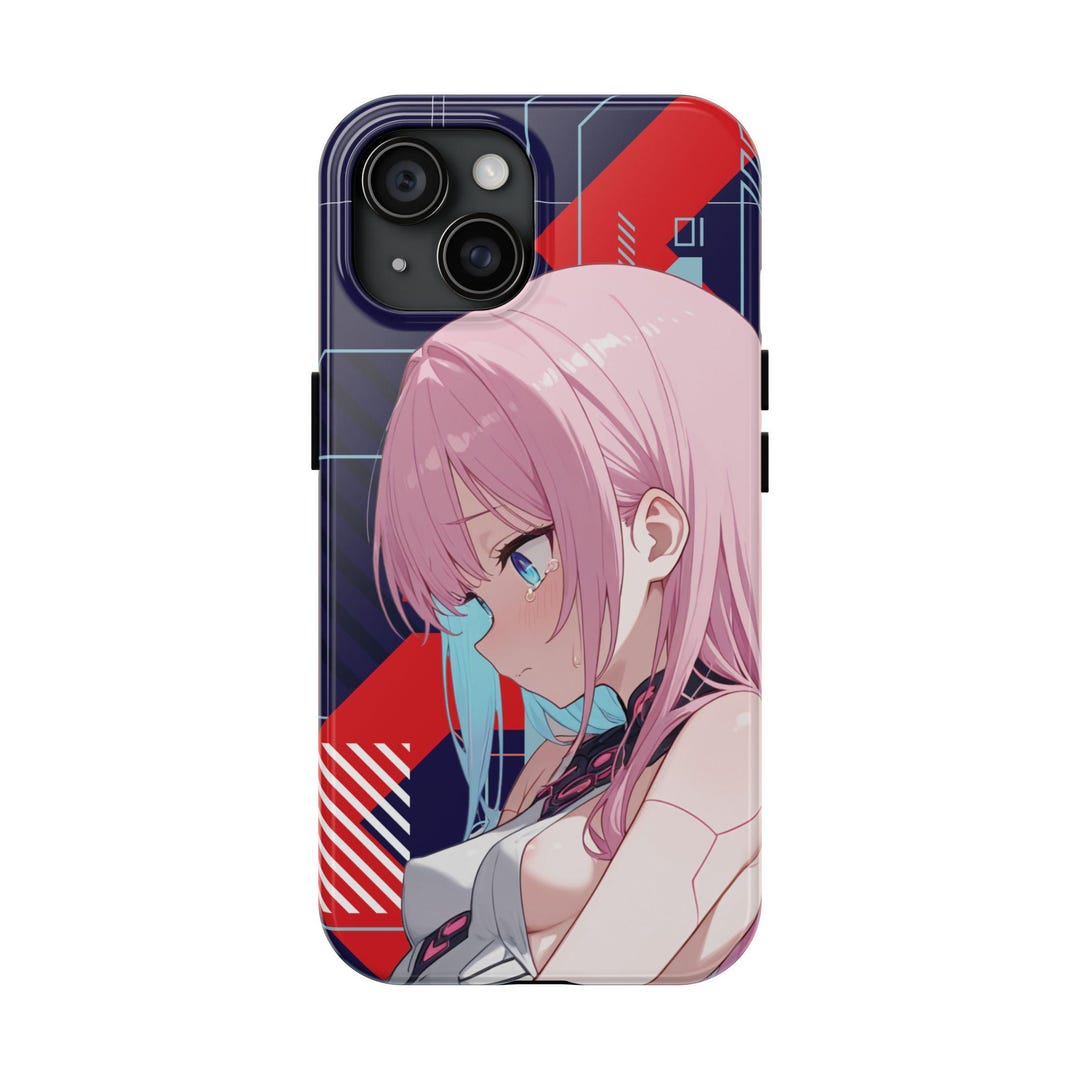 Cyberpunk Waifu Phone Case, Anime Cute Future Tough Protective Cover ...