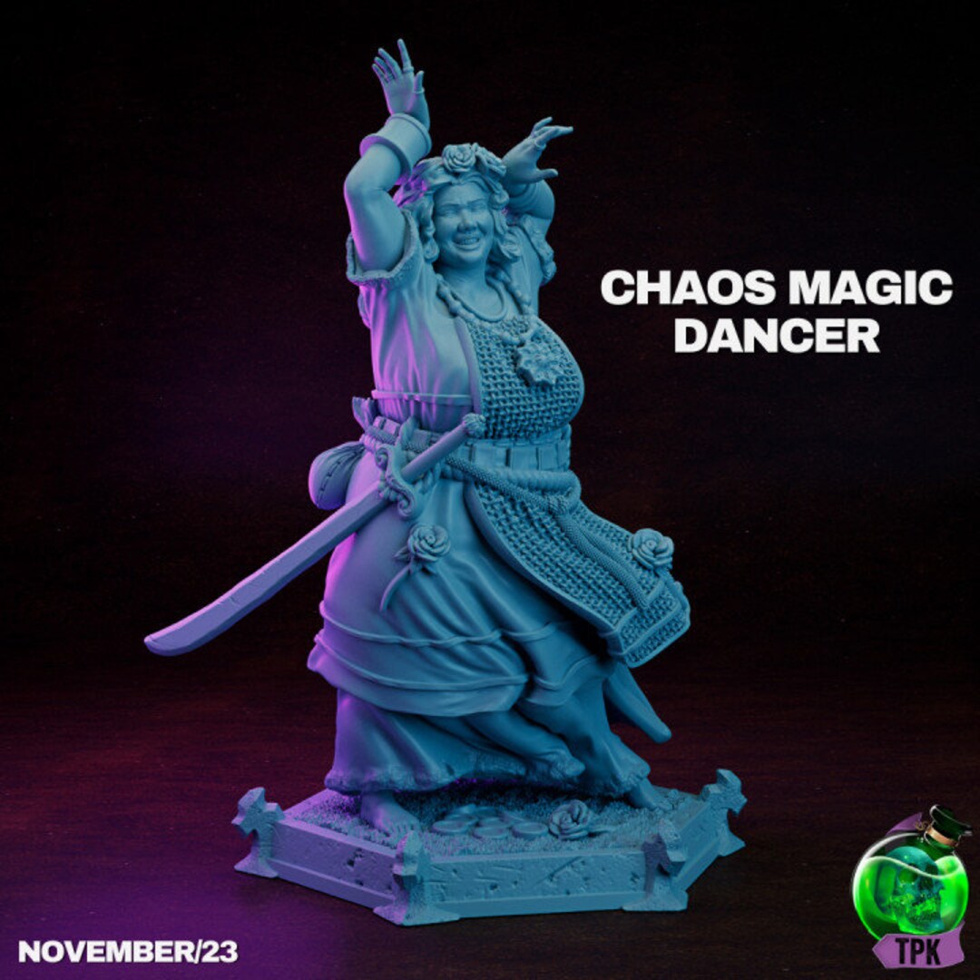 Chaos Magic Dancer- TPK Labs - D&D 5e - Dungeons and Dragons - Fantasy ...