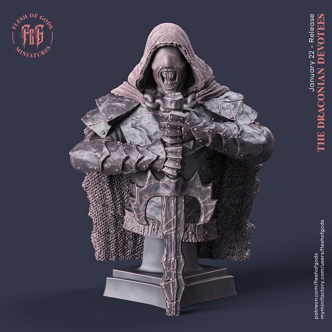 The Fade Bust Flesh of Gods D&D 5e Dungeons and Dragons - Etsy