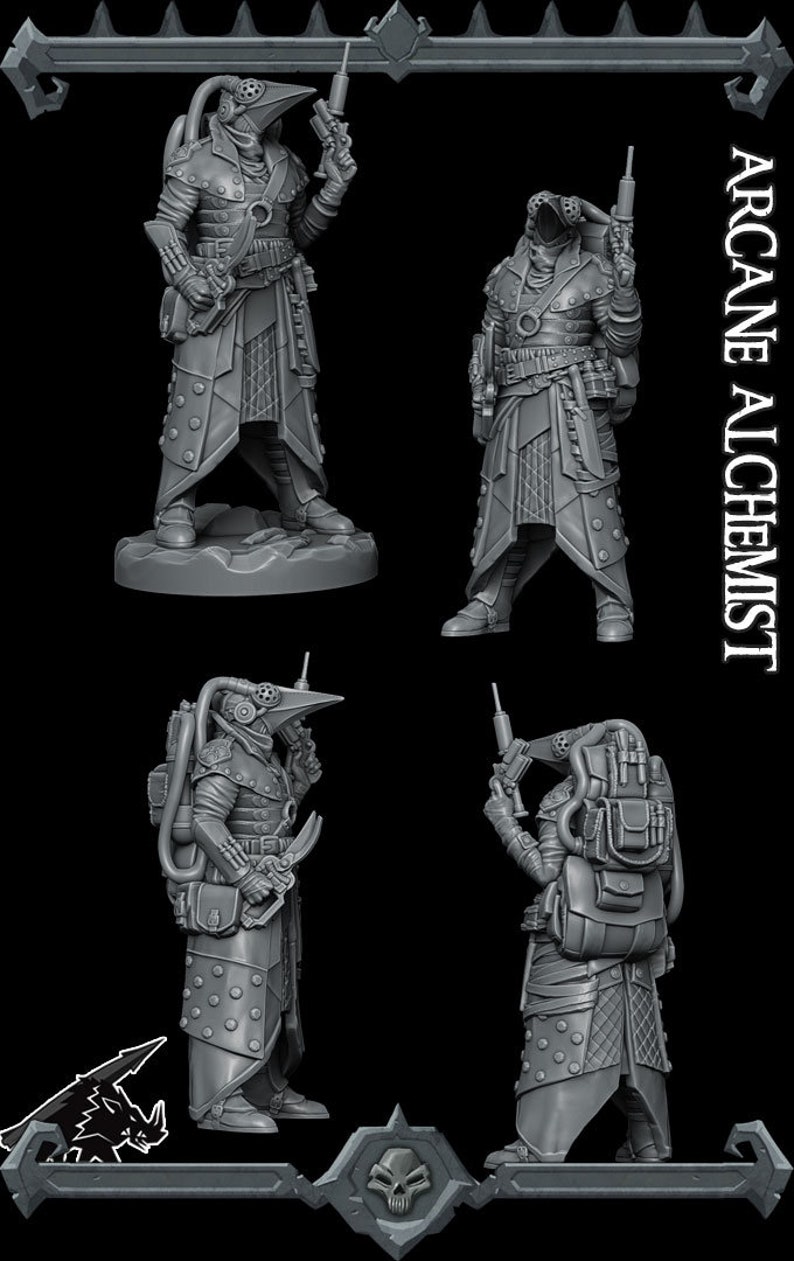 Arcane Alchemist Miniature - Rocket Pig Games - D&D 5e - Dungeons and ...