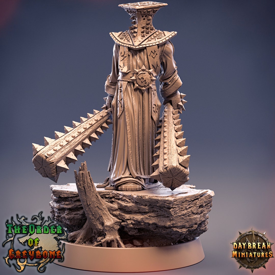 Arch Executioner Hauser Miniature - Order of Greybone- Daybreak - D&D ...