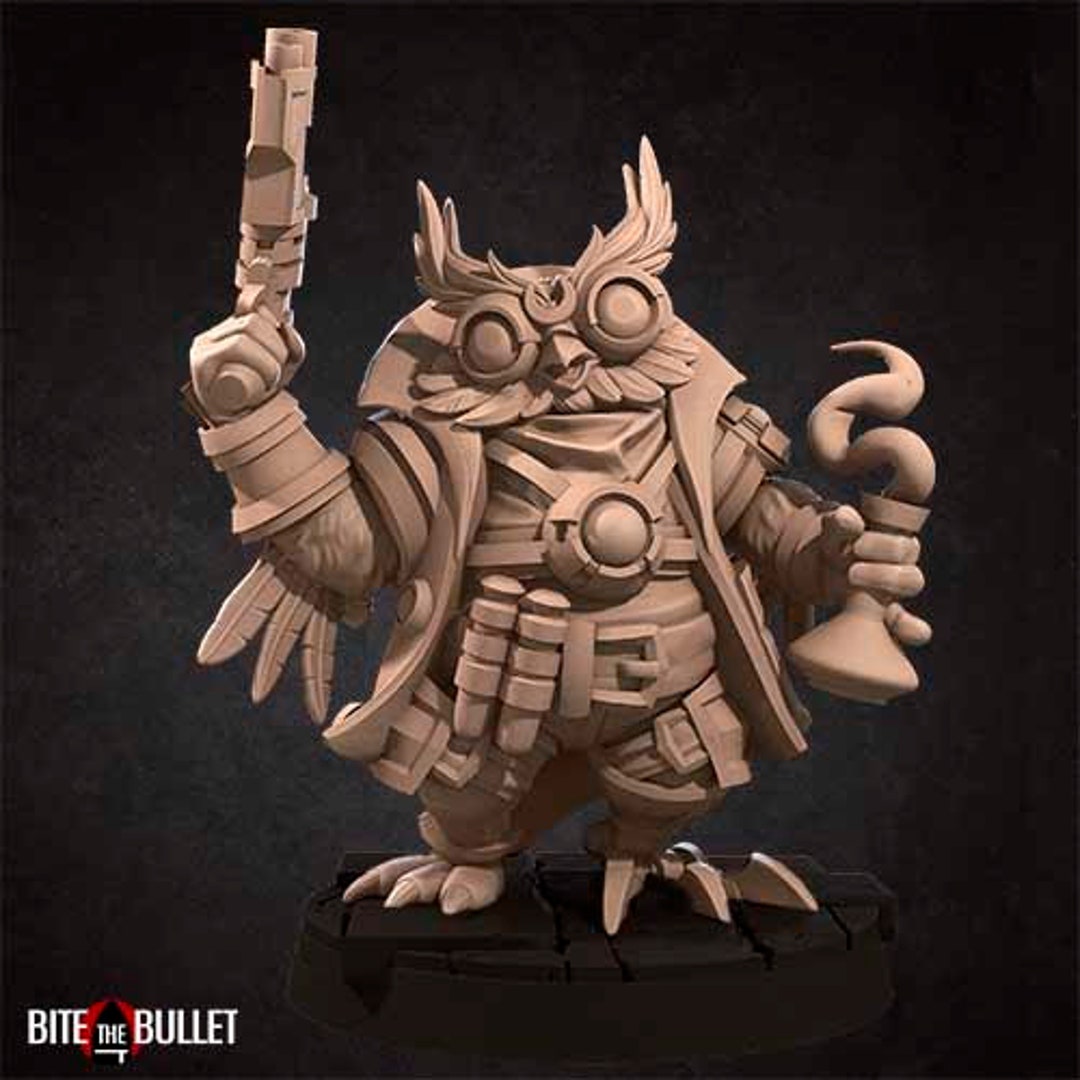 Artificer/blacksmith- Owlfolk- Bite the Bullet - D&D 5e - Dungeons and ...