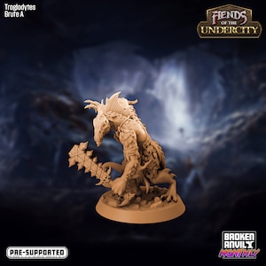 Troglodyte / Troglodyte Medium Humanoid - Fiends of the Undercity ...