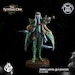 Half Dryad Female Wizard Miniature MZ4250 D&D 5e Dungeons and Dragons ...
