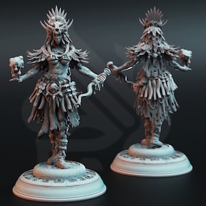 Female Goliath Shaman Miniature- Driga- A Colossal Threat- DM Stash- D ...