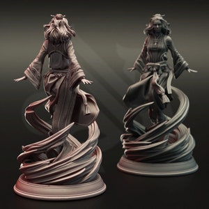 Air Genasi Aeromancer Miniature- Avia Shun- Orcish Incursion- DM Stash ...