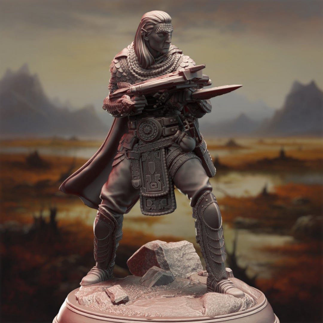 Yuan Ti Serpentfolk Rogue Assassin Miniature- Shyamiri- Orcish ...