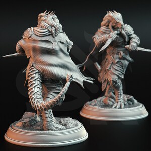 Umbrascale- Dragonborn Assassin Rogue Miniature- Rise of the Dragon- DM ...