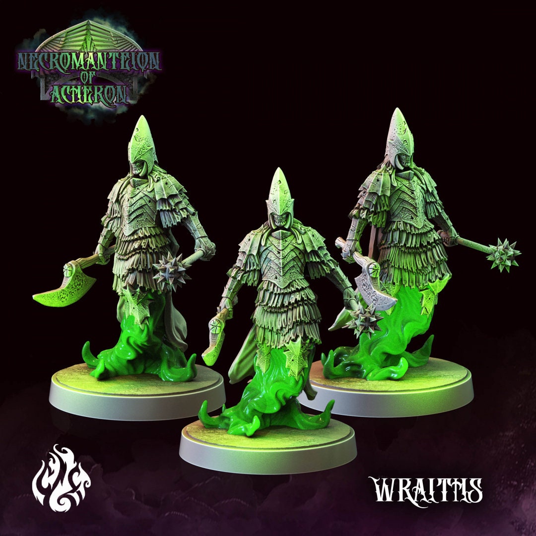 Wraith Medium Undead Miniature Crippled God Foundry D&D 5e - Etsy