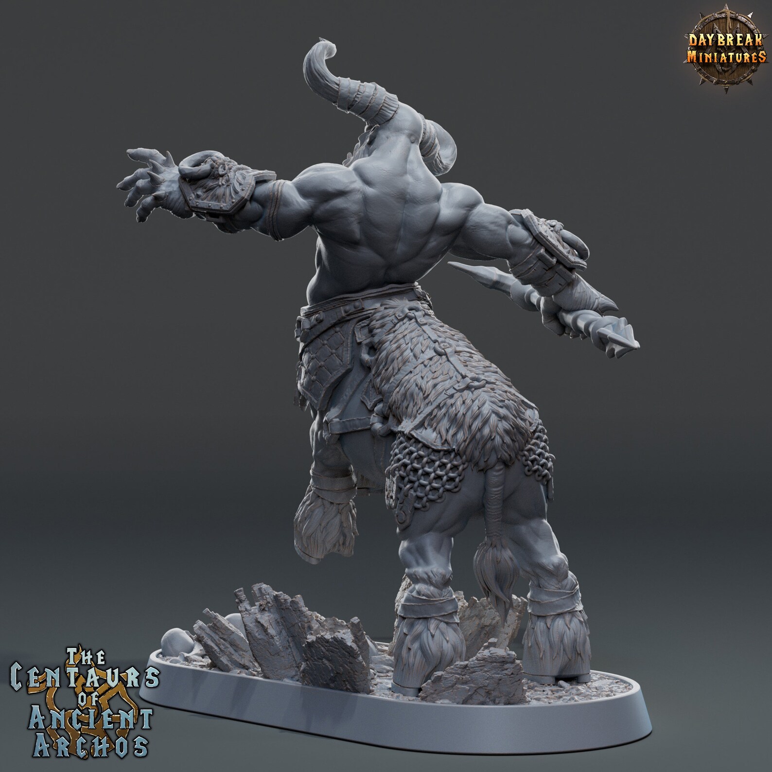 Aran Gutrunner Centaur Miniature- the Centaurs of Ancient Archos ...